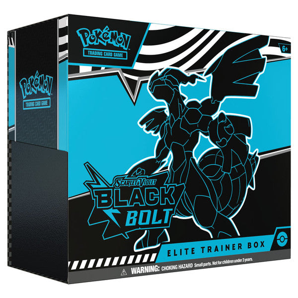 Pokémon TCG: Scarlet & Violet 10.5: Black Bolt Elite Trainer Box ...