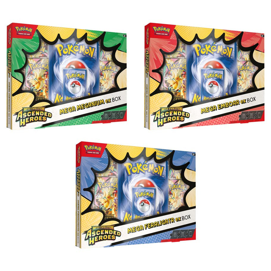 Pokémon TCG: Mega Evolution 2.5: Ascended Heroes: Mega Meganium/Emboar ...