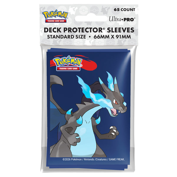 Ultra Pro Deck Protector: Pokémon: Mega Charizard X (65) – Spoils and Loot